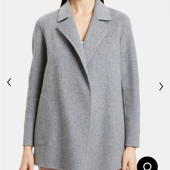 Theory | Jackets & Coats | Theory Sileena Open Front Coat In Doubleface ...